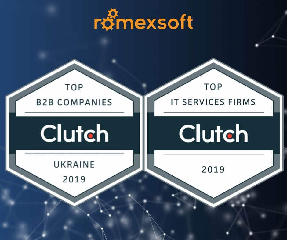 Top Ukrainian B2B Company by Clutch - Romexsoft